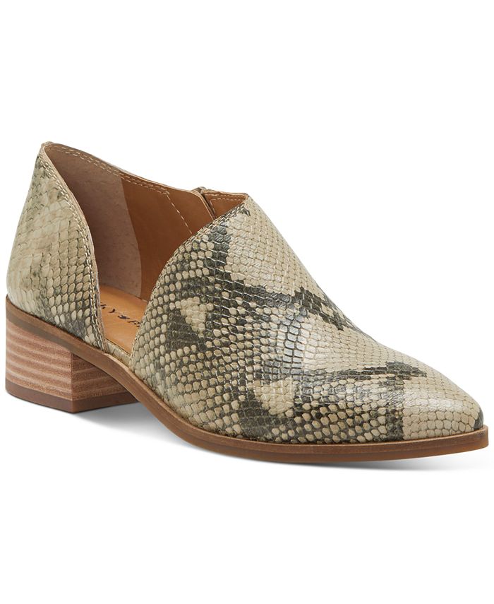 Lucky Brand Women's Kenri Leather Shootie - Macy's