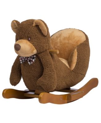 Rockin' Rider Barry Bear Baby Rocker - Macy's