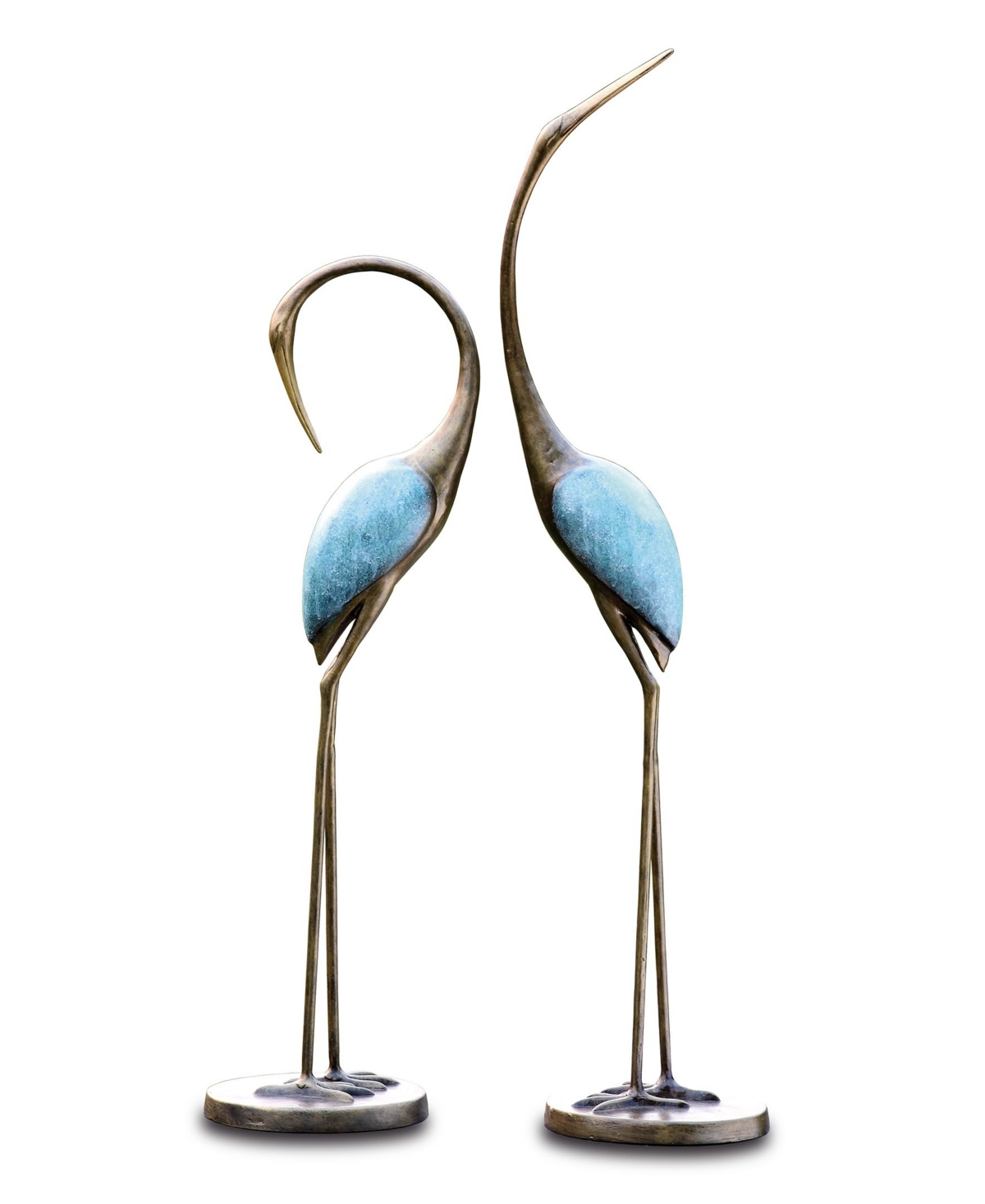 Click here for Spi Home Stylized Crane Sculpture  Pair - Multi prices