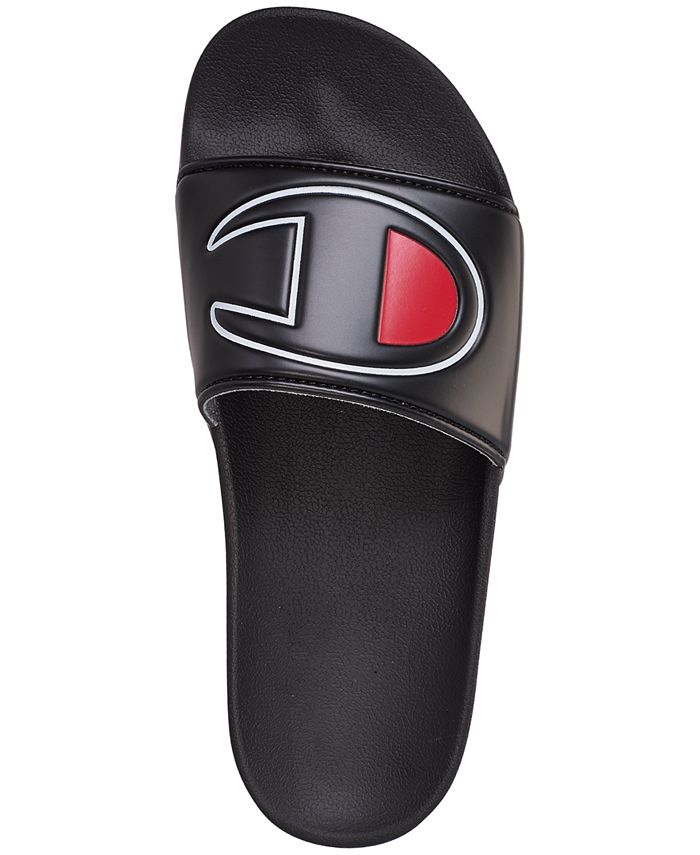 Champion Women's IPO Slide Sandals from Finish Line - Macy's
