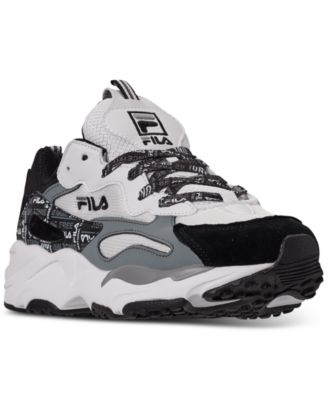 Fila Men's Ray Tracer Casual Athletic Sneakers from Finish Line - Macy's