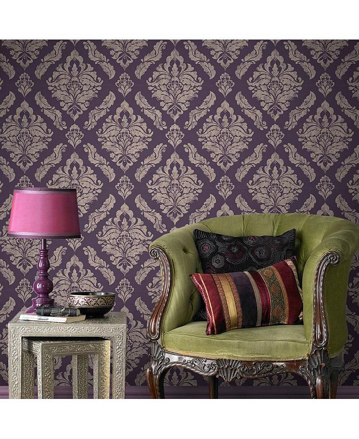 Graham & Brown Graham Brown Damaris Damson Wallpaper - Macy's