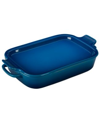 Le Creuset Rectangular 2.75-Qt. Dish With Platter Lid & Reviews ...