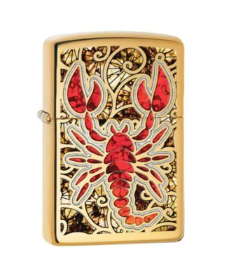 Zippo Scorpion Shell Pocket Lighter - Macy's