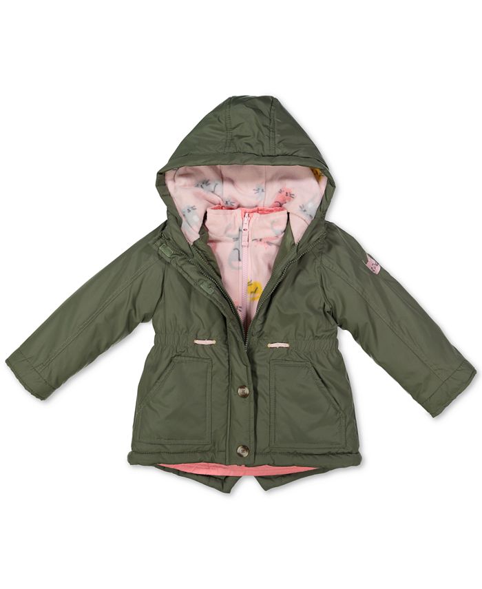 Carter's Toddler Girls Hooded 4-In-1 Systems Jacket - Macy's