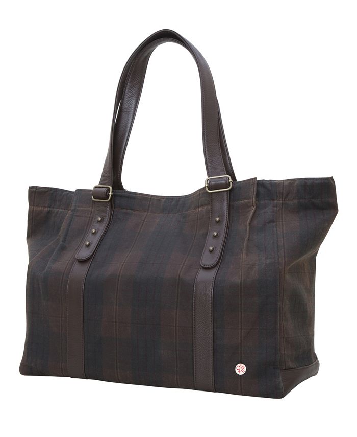 Token Crescent Waxed Tote Bag - Macy's