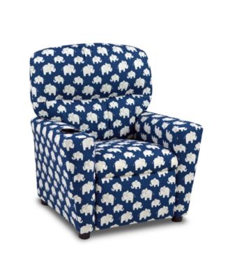 Kangaroo Trading Co. Kid's Recliner with Cupholder - Hugo Sky - Macy's