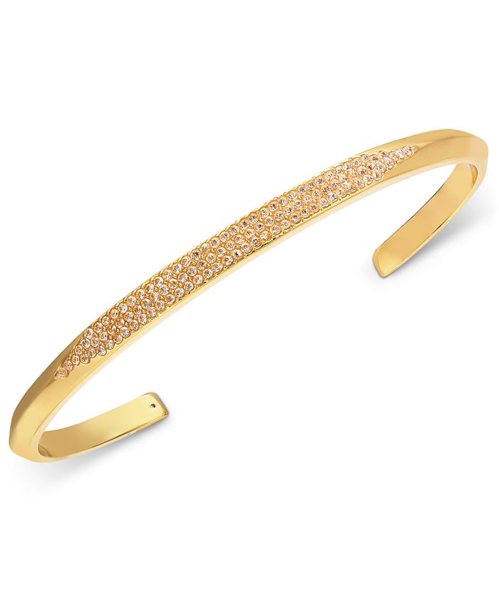 kate spade new york Pavé Cuff Bracelet - Macy's