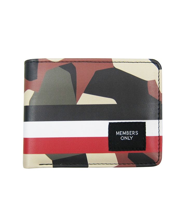Members Only Camouflage Printed Wallet - Macy's