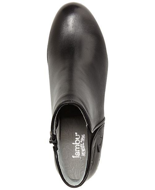 Jambu Women's Roma Block-Heel Booties & Reviews - Boots & Booties ...