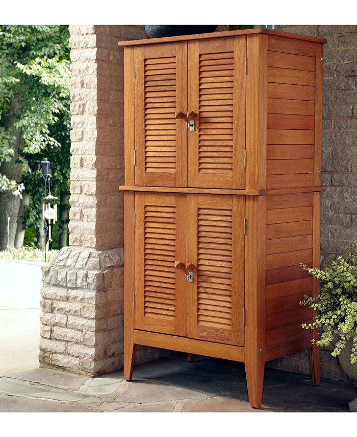 Home Styles Montego Bay Four Door Multi-Purpose Storage Cabinet - Macy's