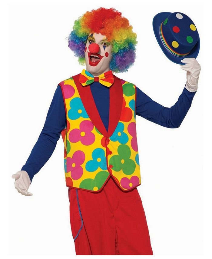 BuySeasons Clown Vest and Tie Adult Costume - Macy's