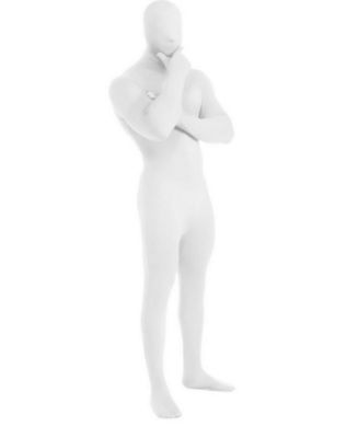 BuySeasons White Second Skin Adult Costume - Macy's