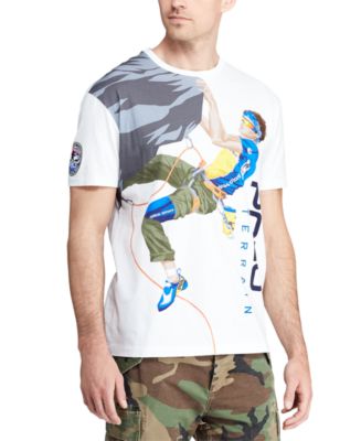 Polo Ralph Lauren Men's Terrain Climber Cotton T-Shirt - Macy's