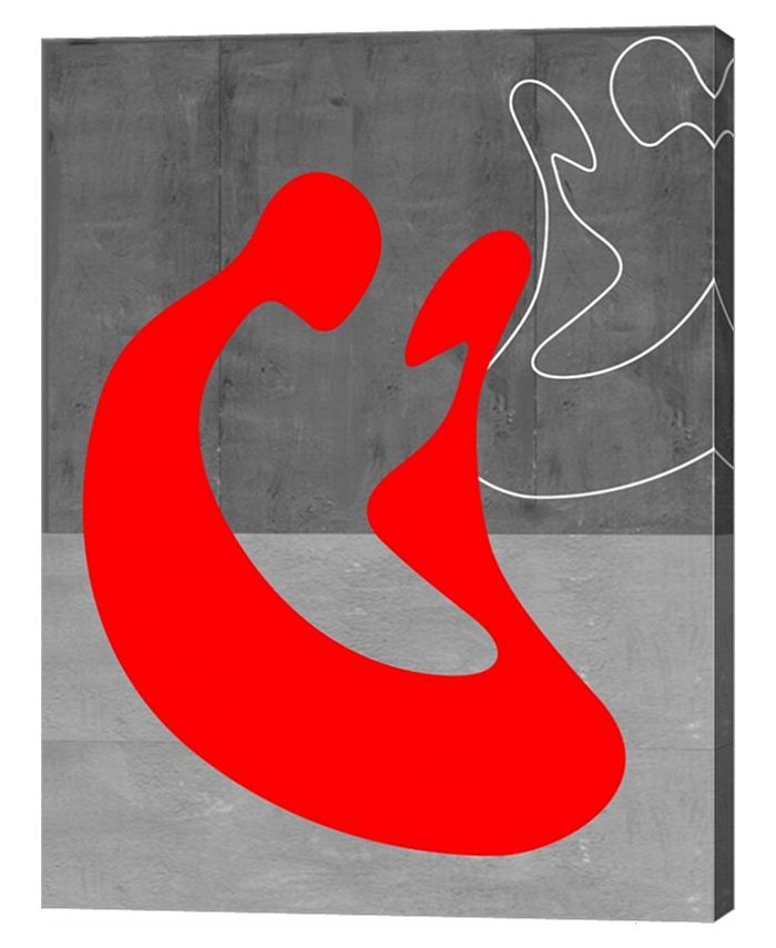 Metaverse Red Couple by Naxart Canvas Art, 27" x 36" - Macy's