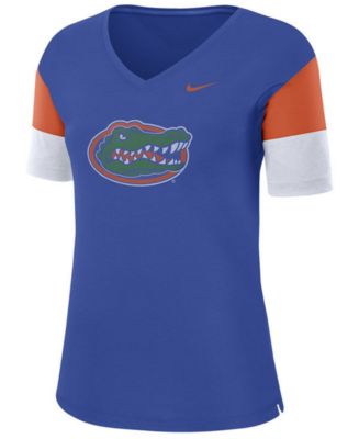 Nike Women's Florida Gators Breathe V-Neck T-Shirt - Macy's