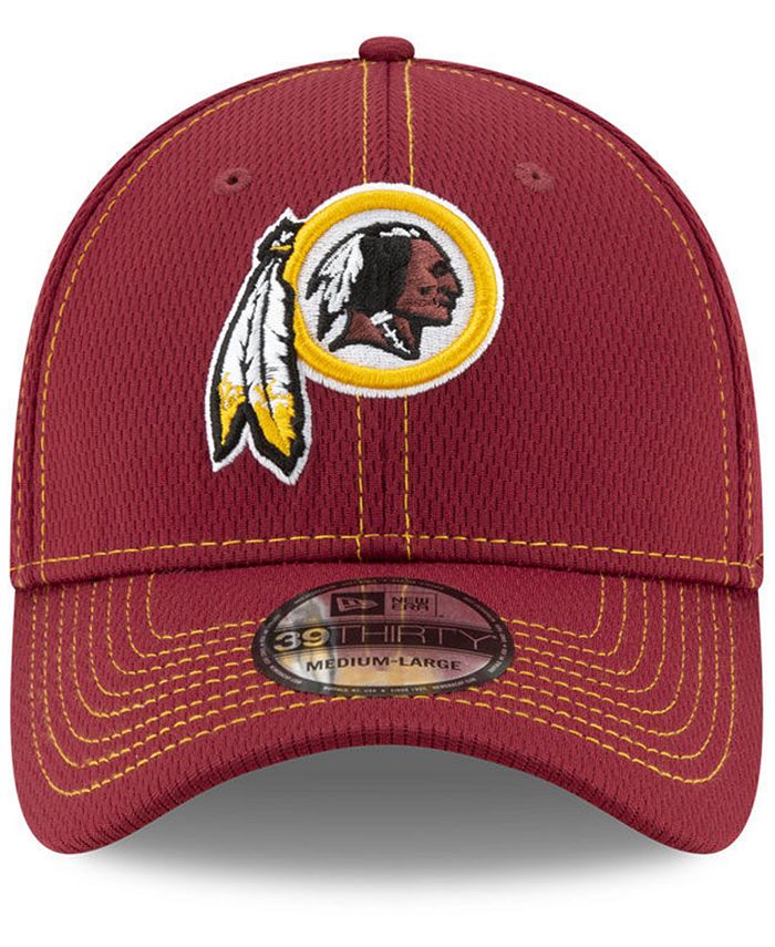 New Era Washington Redskins On-Field Sideline Road 39THIRTY Cap - Macy's