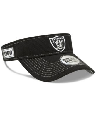 New Era Oakland Raiders 2019 On-Field Sideline Visor - Macy's