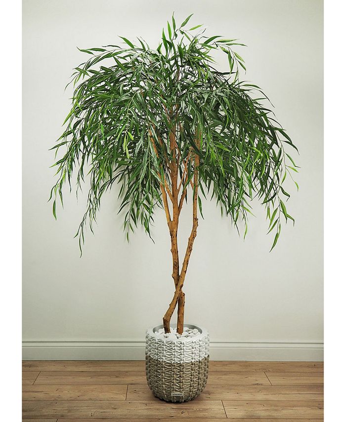 Le Present Artificial Willow Tree 60" - Macy's