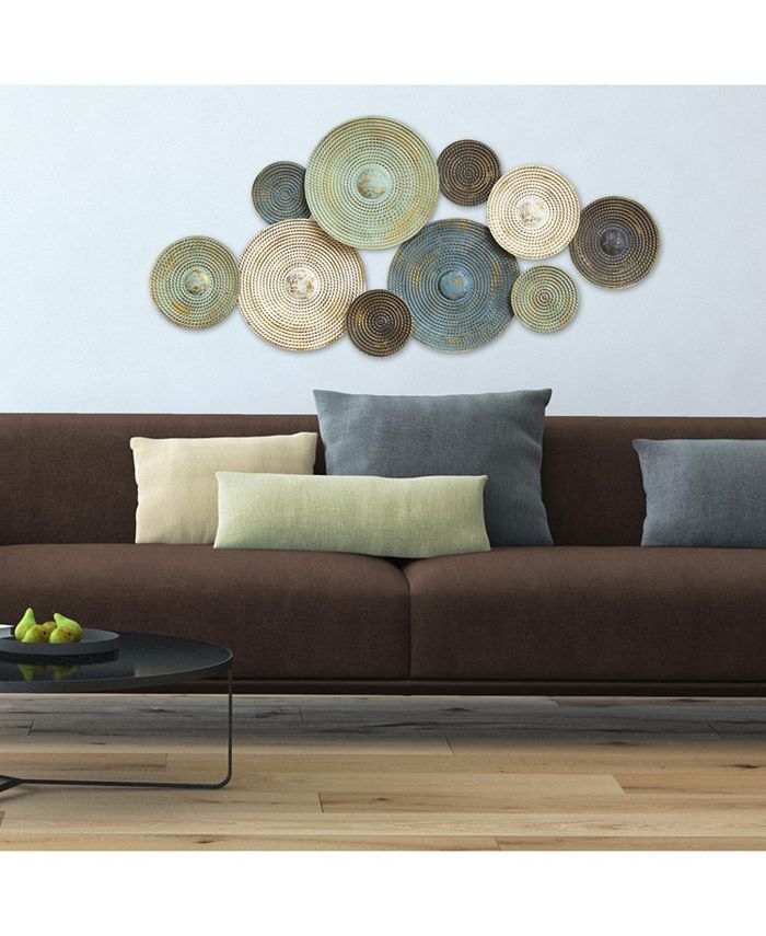 Stratton Home Décor Stratton Home Decor Asheville Textured Plates Wall ...