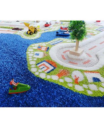 IVI Mini City 3D Play Rug - Macy's