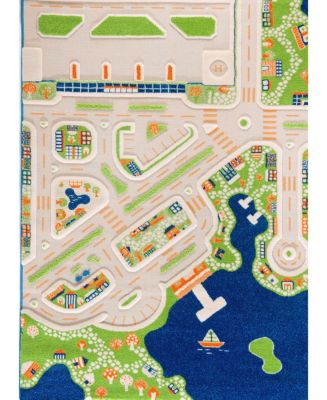 IVI Mini City 3D Play Rug - Macy's