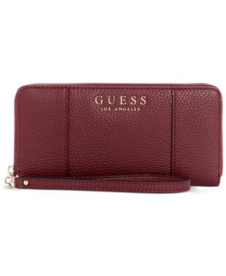 GUESS Heidi Zip Around Wallet - Macy's