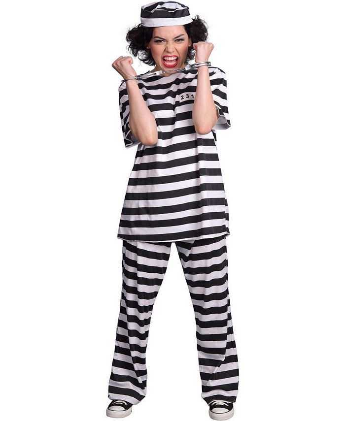 BuySeasons Buy Seasons Women's Female Prisoner Costume - Macy's