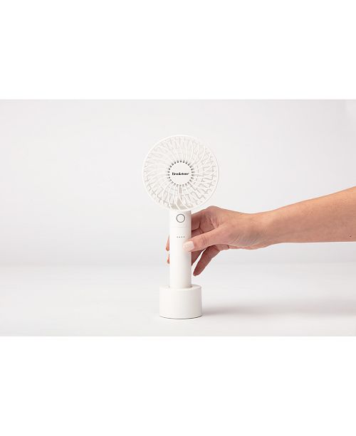 Brookstone Mini Rechargeable Fan & Power Bank & Reviews - Heaters ...
