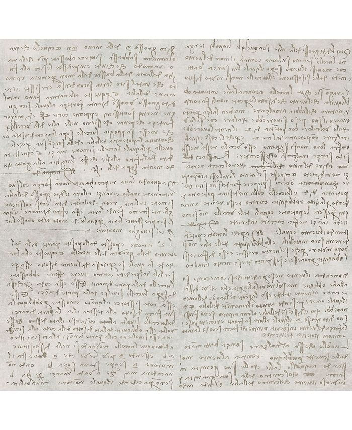 Sirpi 27" x 396" Manoscritto Script Wallpaper - Macy's