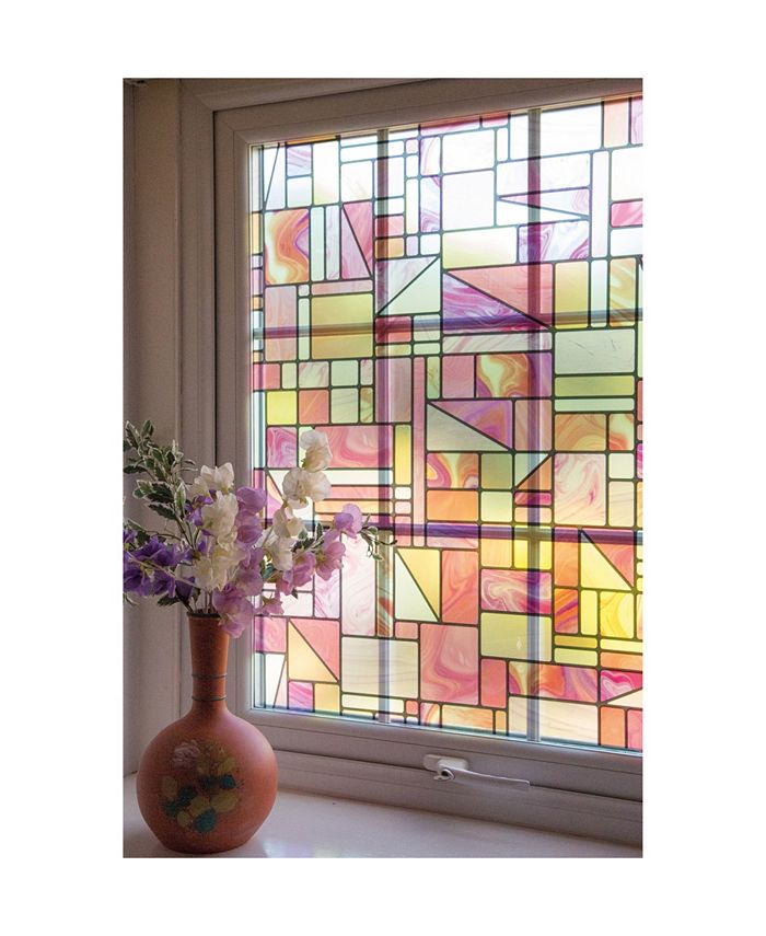 DC Fix Geometric Window Film - Macy's