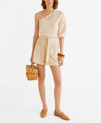 MANGO Modal-Blend Short - Macy's