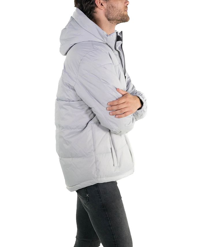 Members Only Men's Twill Block Puffer Jacket - Macy's