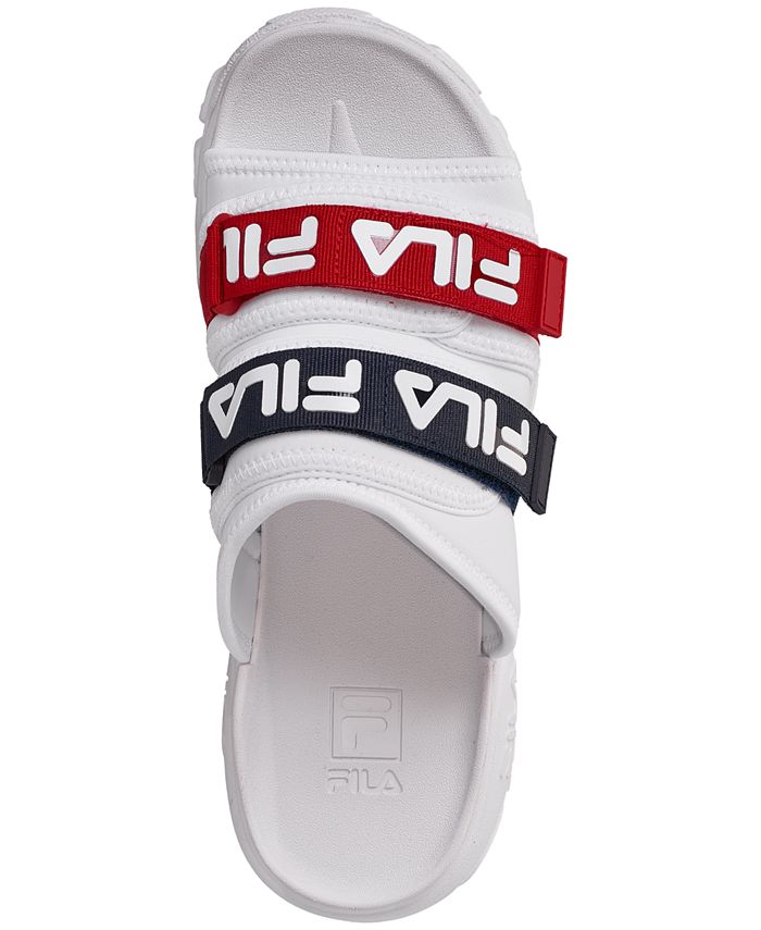 Fila Men's Outdoor Slide Sandals from Finish Line - Macy's