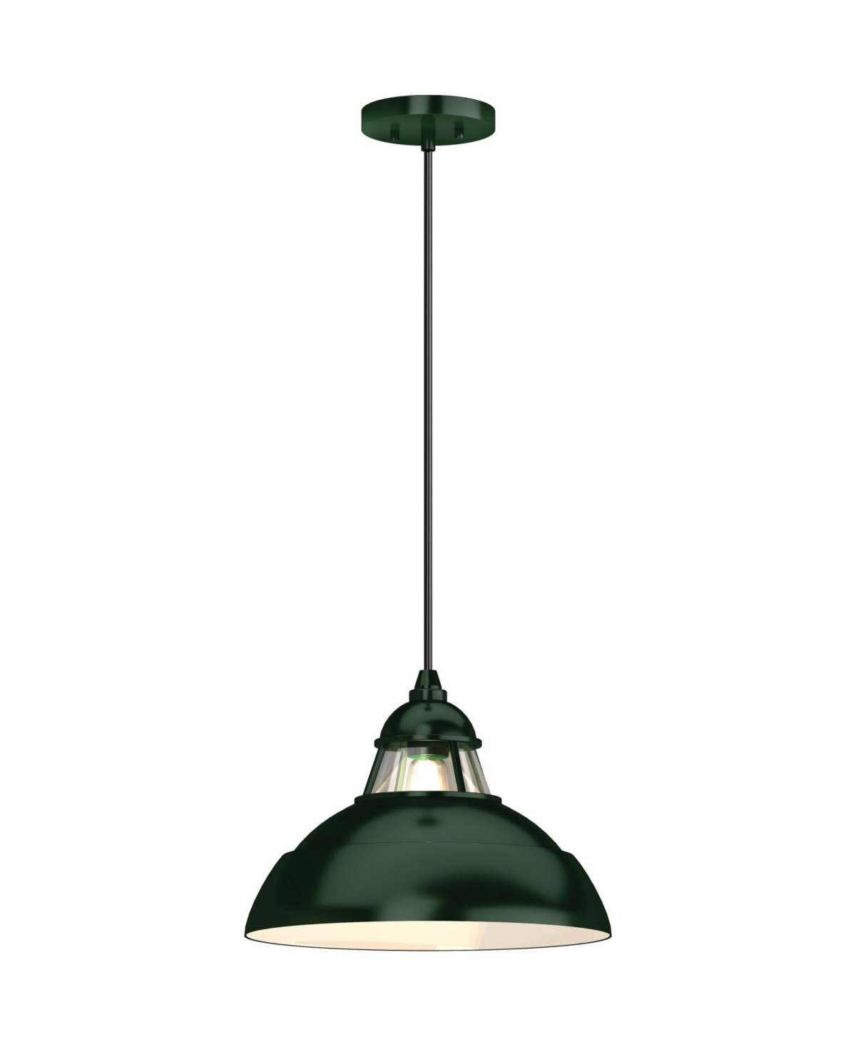 Click here for Volume Lighting 1-Light Hanging Pendant - Green prices