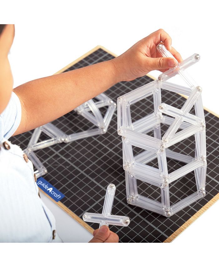 Guidecraft, Inc Guidecraft Power Clix Frames Clear - 74 Pieces Set - Macy's