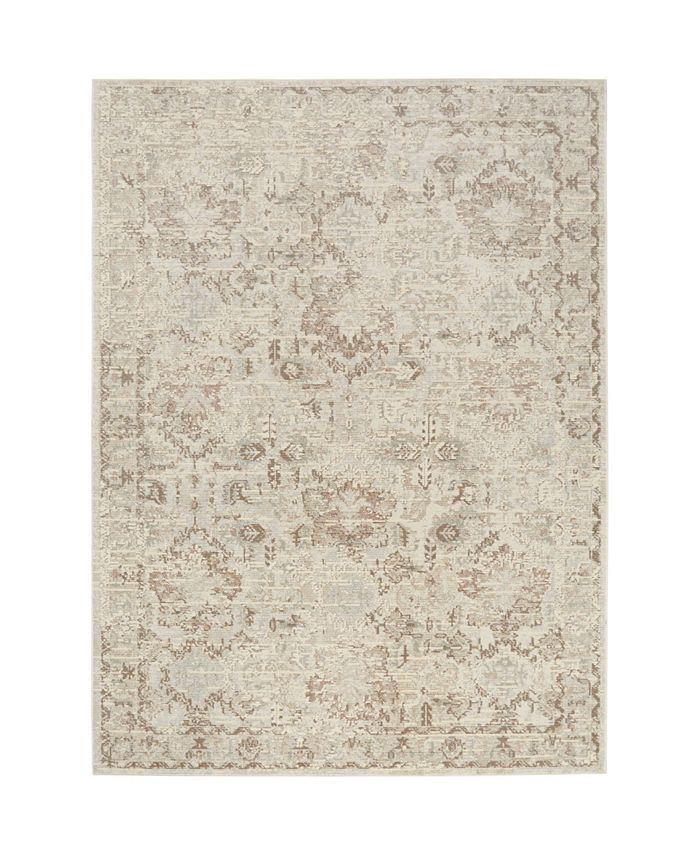 Shabby Chic Pastel Palma Cream 3'11" x 5'2" Area Rug - Macy's
