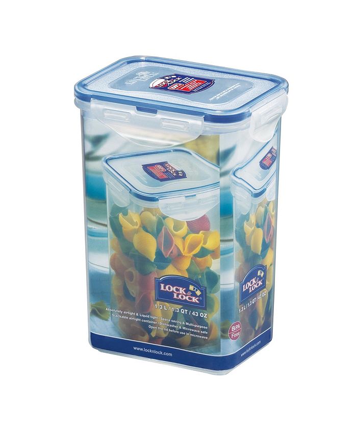 Lock n Lock Easy Essentials Rectangular 5.5-Cup Food Storage Container ...