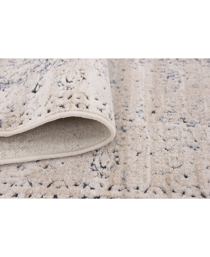 Bayshore Home Odette Ode2 Dark Blue Area Rug Collection & Reviews ...