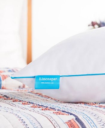 Linenspa Shredded Memory Foam Pillow 2-Pack, Standard - Macy's