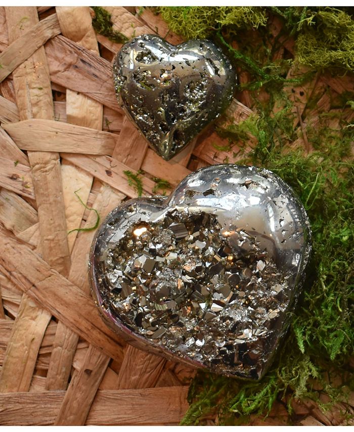 Nature's Decorations - Medium Pyrite Heart - Macy's