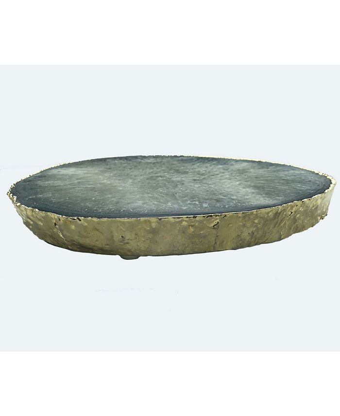 Nature's Decorations - Thick Large Agate Trivet - Macy's