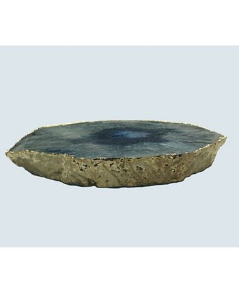 Nature's Decorations - Thick Large Agate Trivet - Macy's
