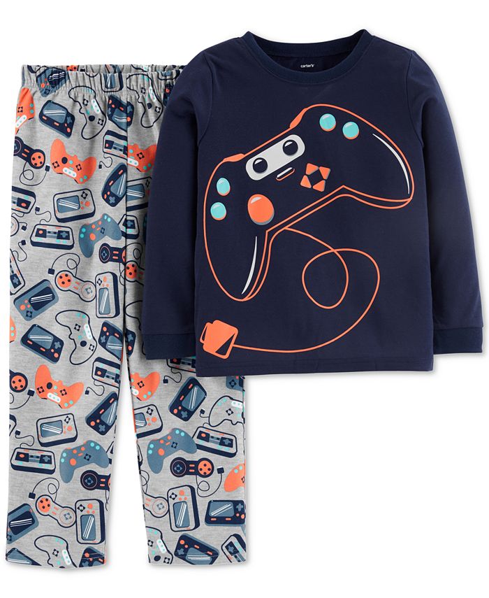 Carter's Little & Big Boys 2-Pc. Gamer Pajamas Set - Macy's