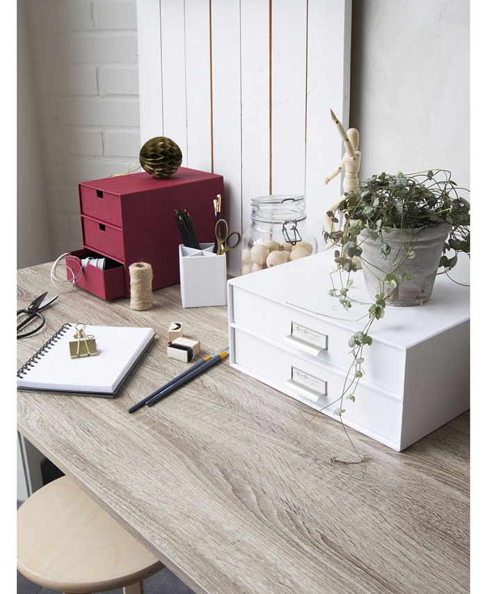 Bigso Box of Sweden Birger 2 Drawer File Box - Macy's