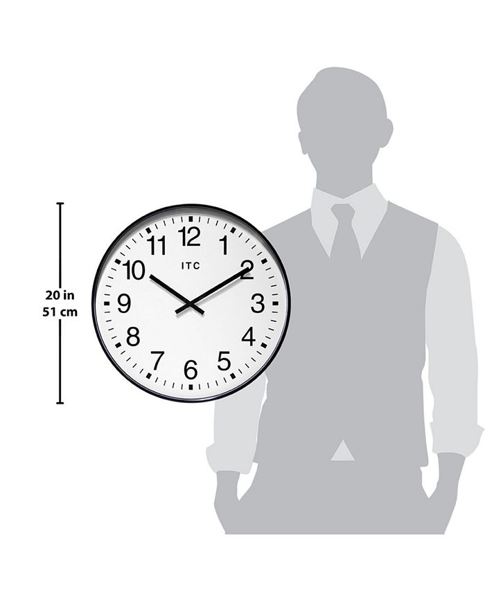 Infinity Instruments Round Wall Clock - Macy's