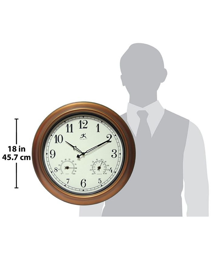 Infinity Instruments Round Wall Clock - Macy's