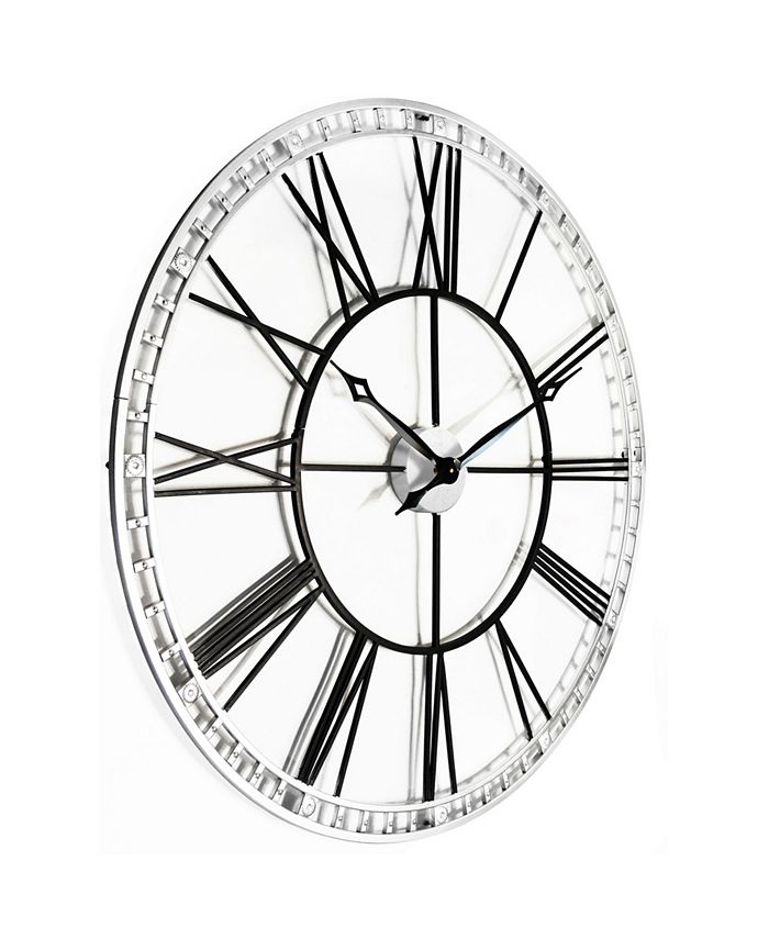 Infinity Instruments Round Wall Clock - Macy's