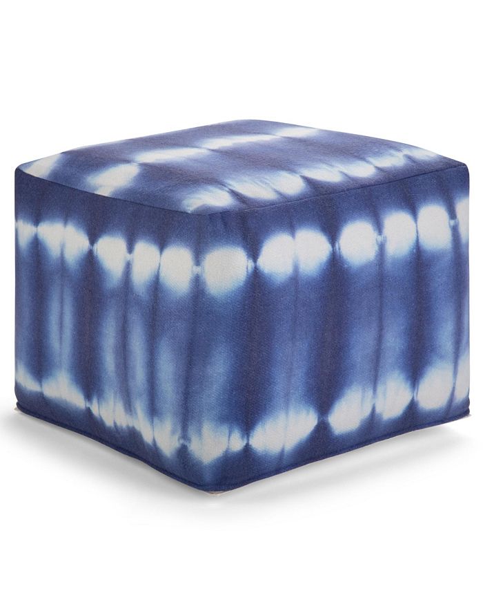 Simpli Home Xavier Square Pouf - Macy's