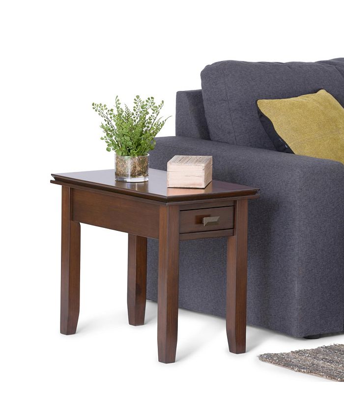 Simpli Home Artisan Side Table - Macy's